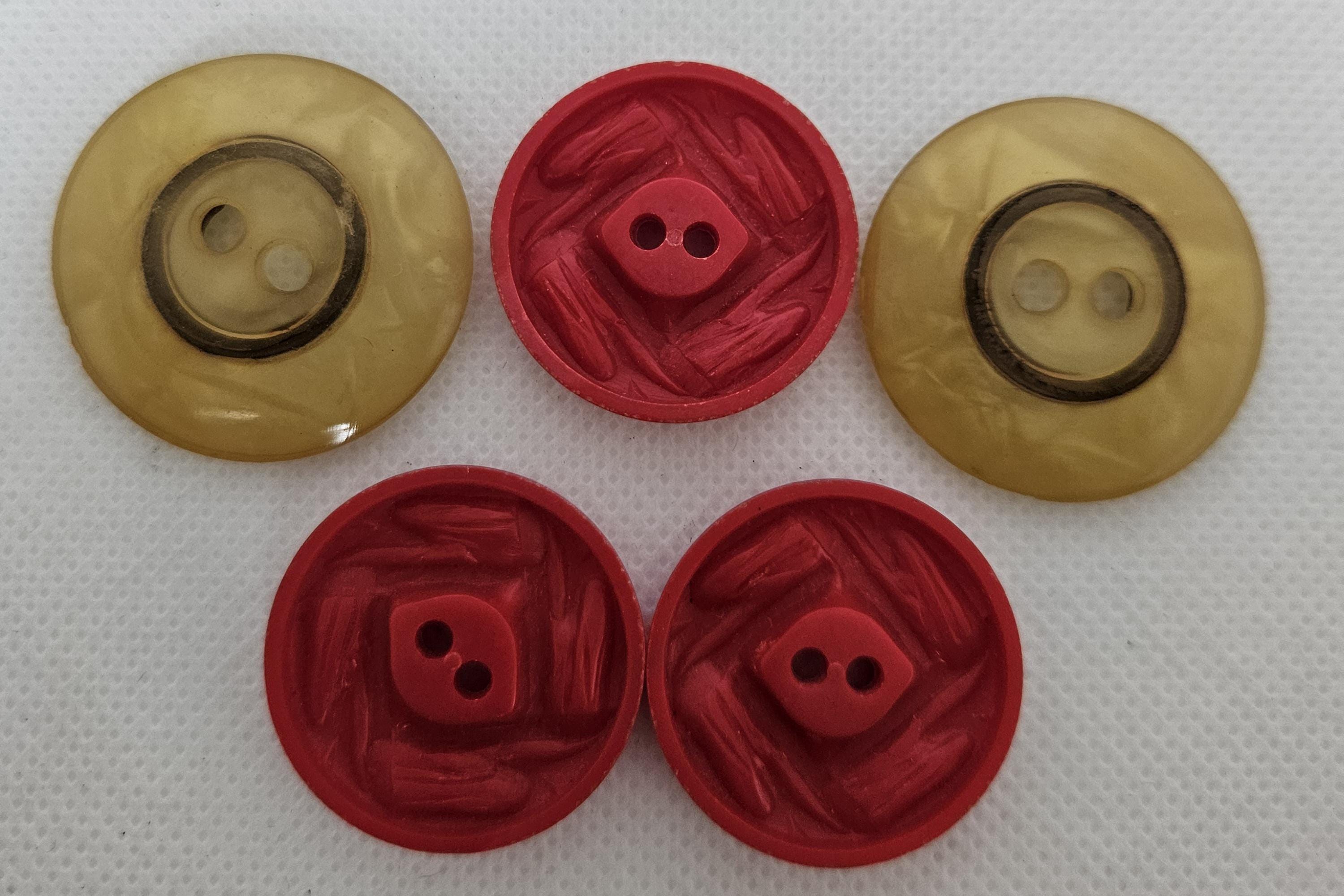 Vintage Buttons/ Vintage Coat Buttons/ Vintage Shank Coat Buttons ...