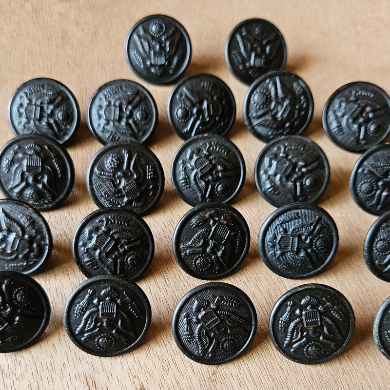 Ww1 Uniform Buttons - Etsy