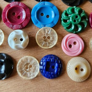 Vintage House Dress Buttons/vintage SPC Buttons/vintage Plastic ...