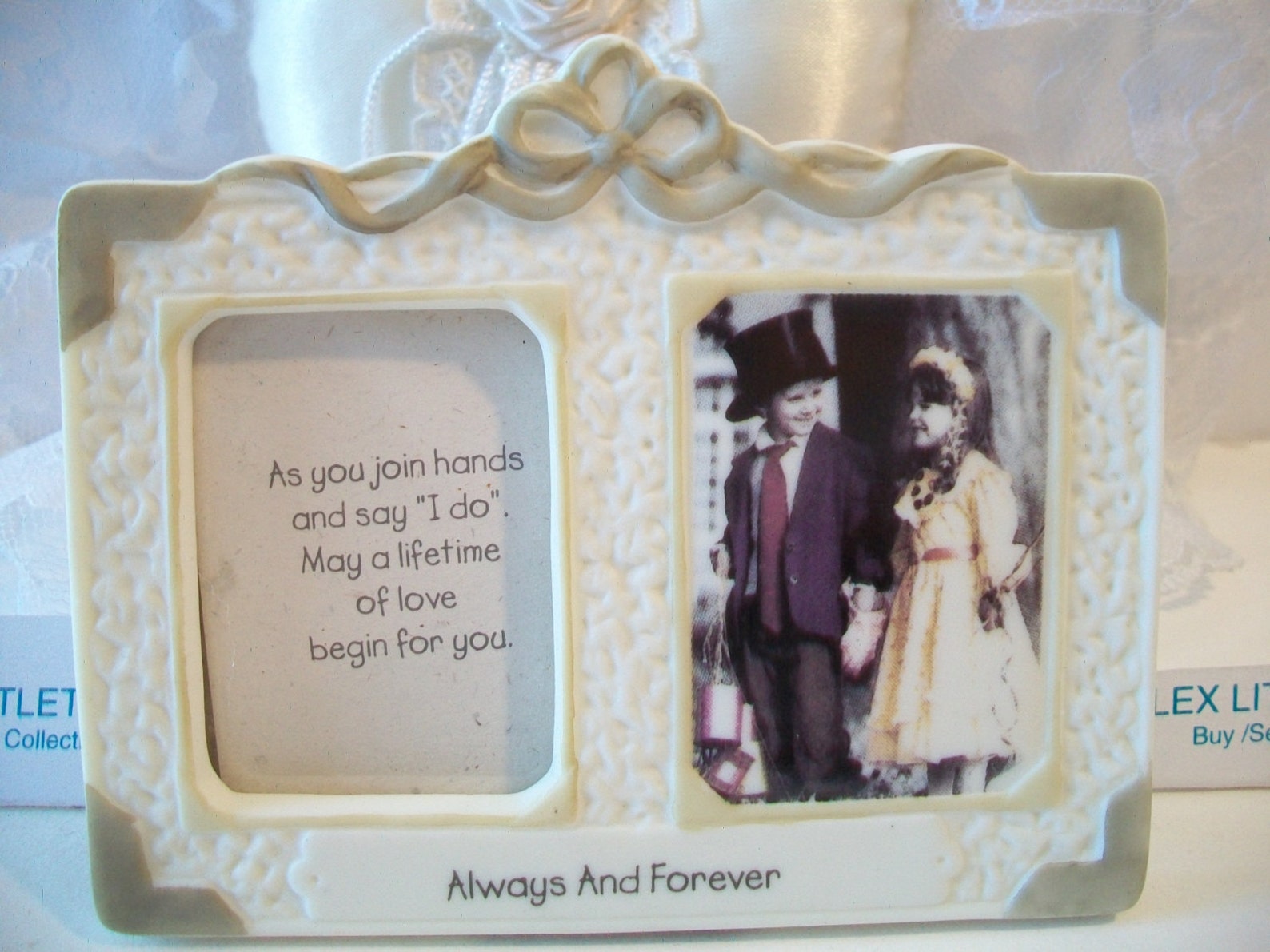 Enesco B. Bahner Verkerke Wedding Picture Frame Always and - Etsy