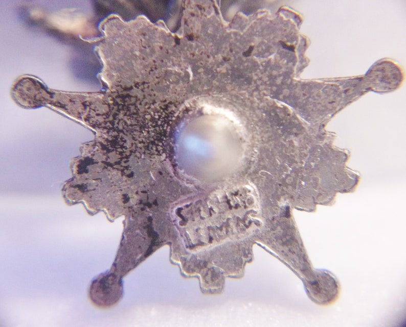 Sterling Military Star Pin Armed Forces Vintage Unisex Service - Etsy