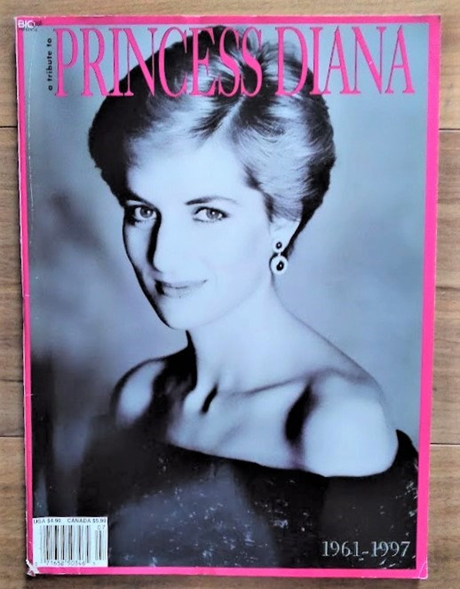 Lot Of 3 Princess Diana Collectible Magazines Bio 1961-1997 | Etsy