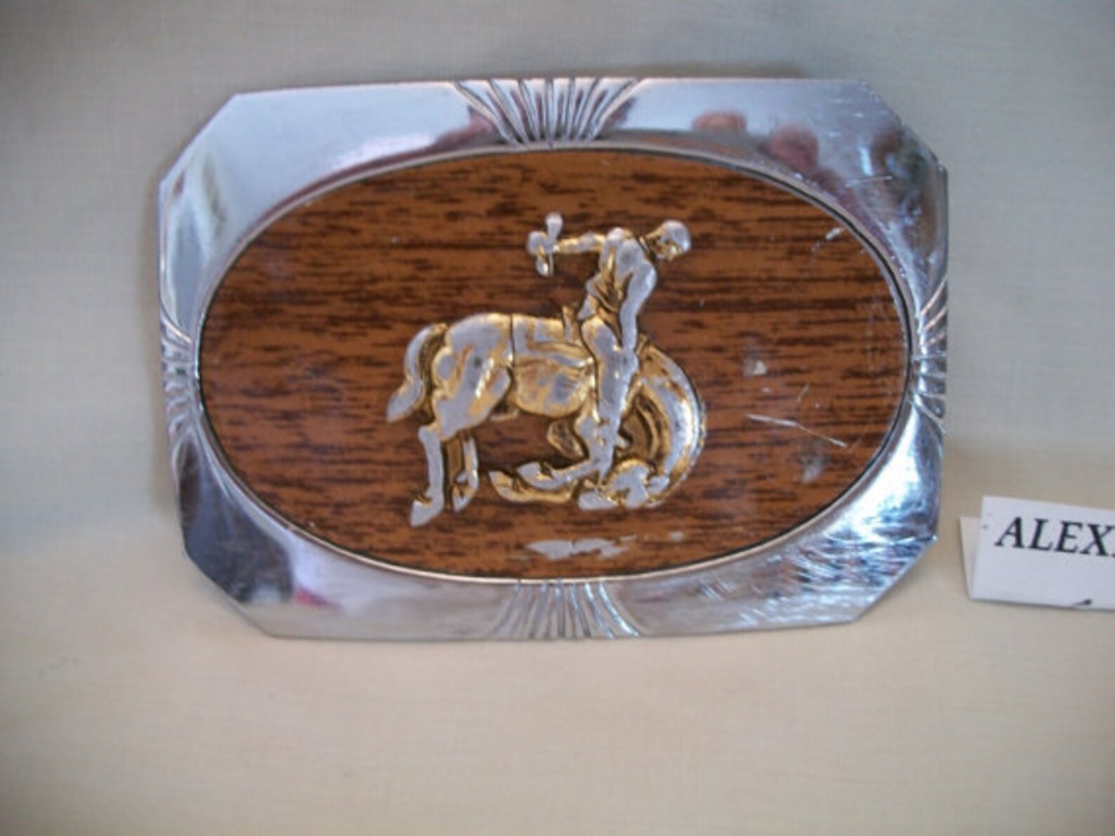 Country Western Belt Buckle Vintage Cowboy Riding Rodeo Horse - Etsy
