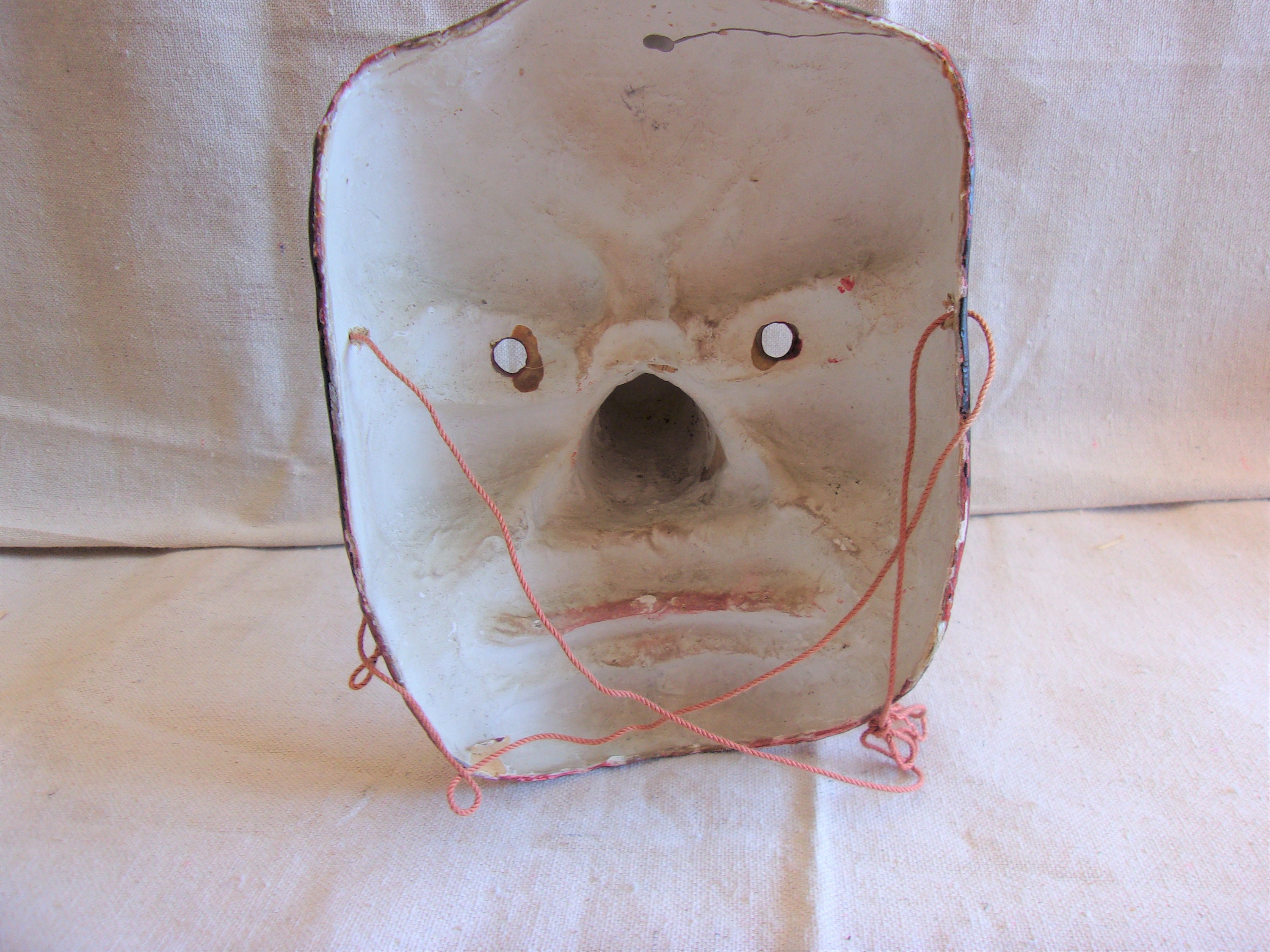 Tengu Mask Carnival Devil Demon Noh Oni Long Nose Vintage | Etsy