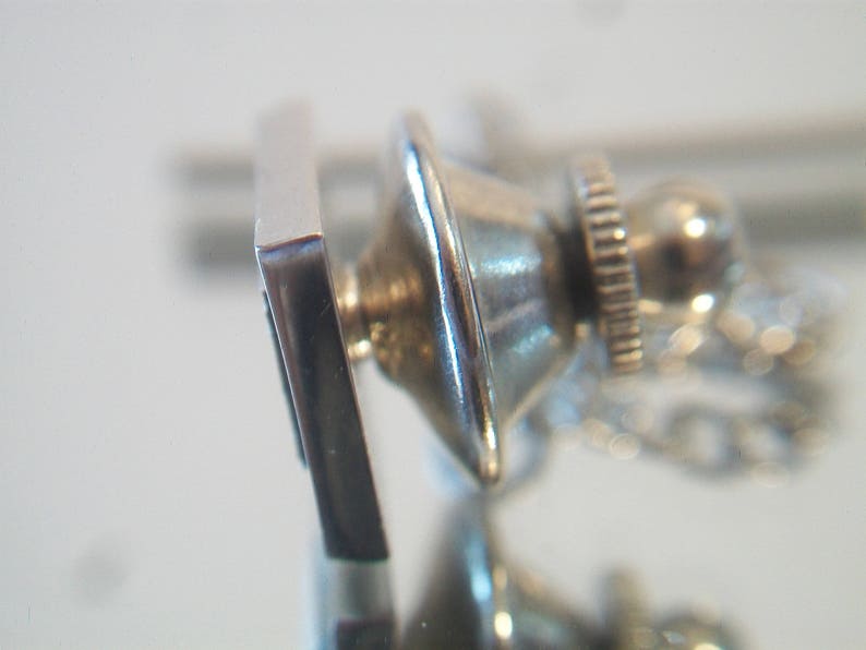 Vintage Swank Tie Bar Pin Silver Tone Men's Fashion - Etsy
