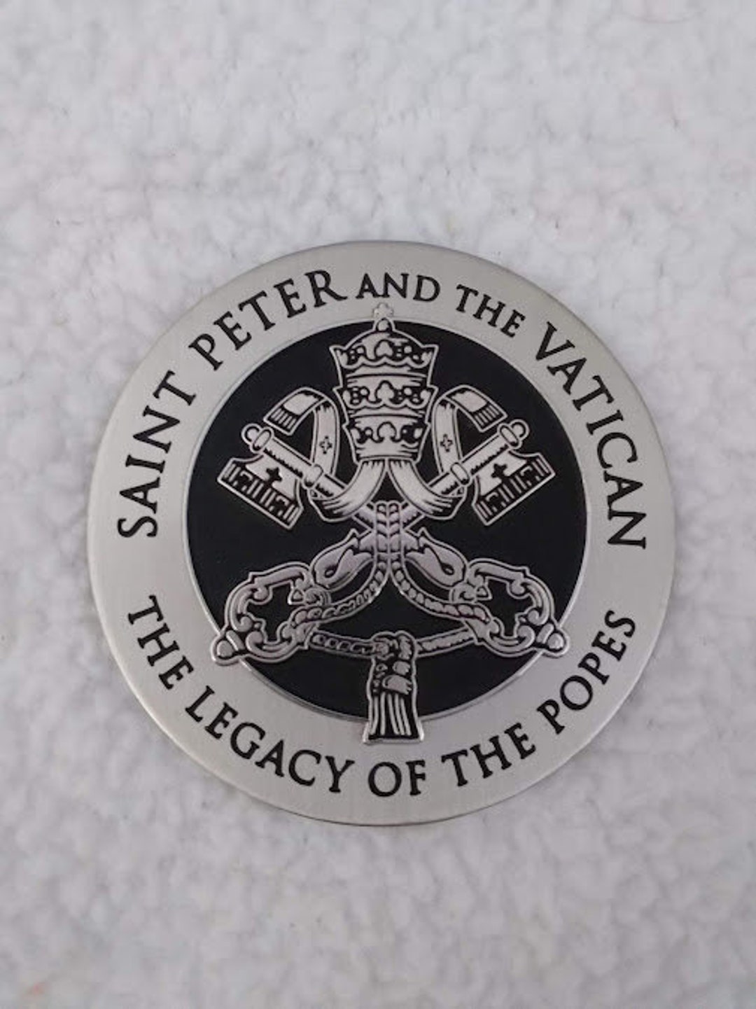 Vintage Saint Peter and the Vatican the Legacy of the Popes 3D Coat of ...