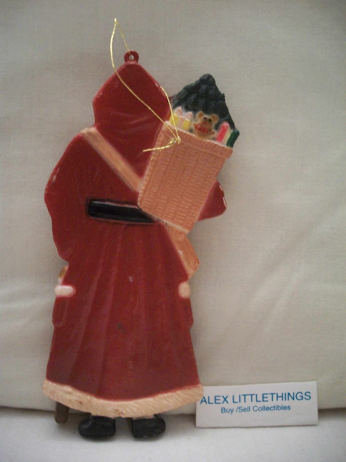 Vintage Santa Claus Christmas Ornament Old World Retro Holiday | Etsy