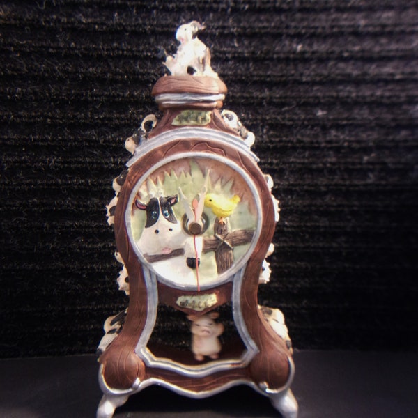 Animal Clock - Etsy