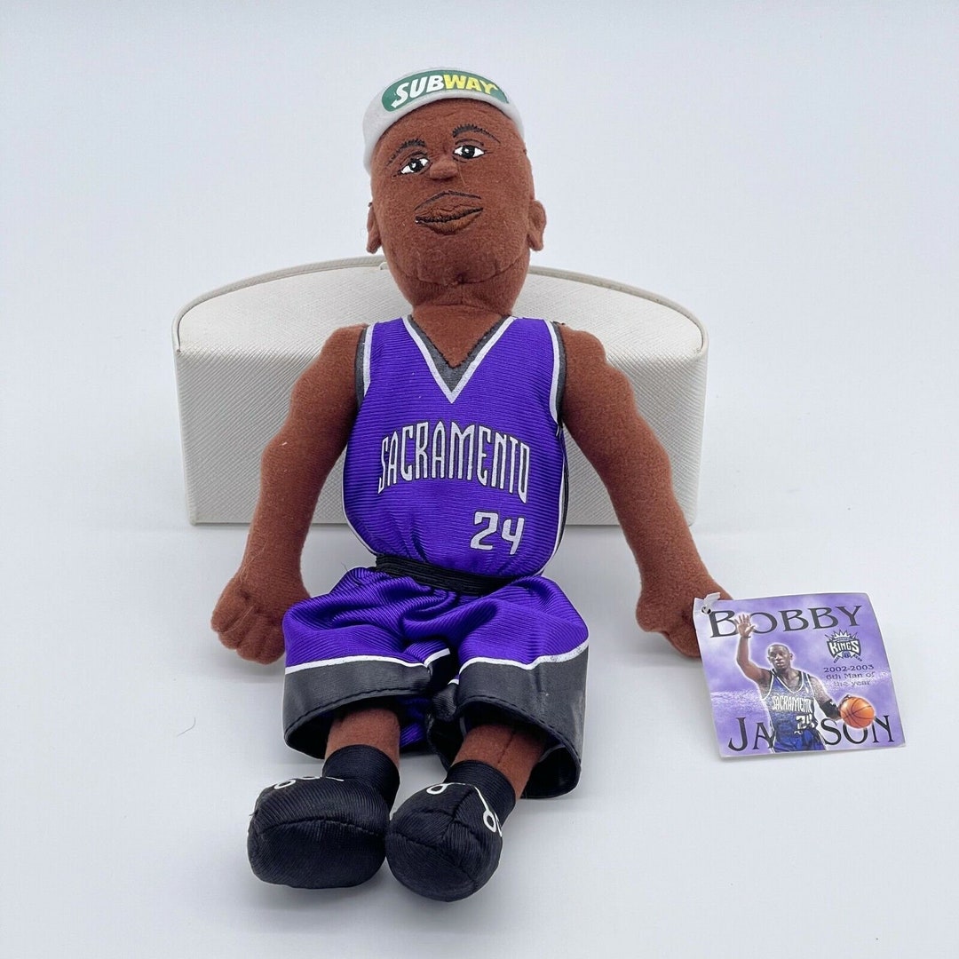Vintage Bobby Jackson 24 2003 Subway NBA 6th Man 10 Plush Doll ...