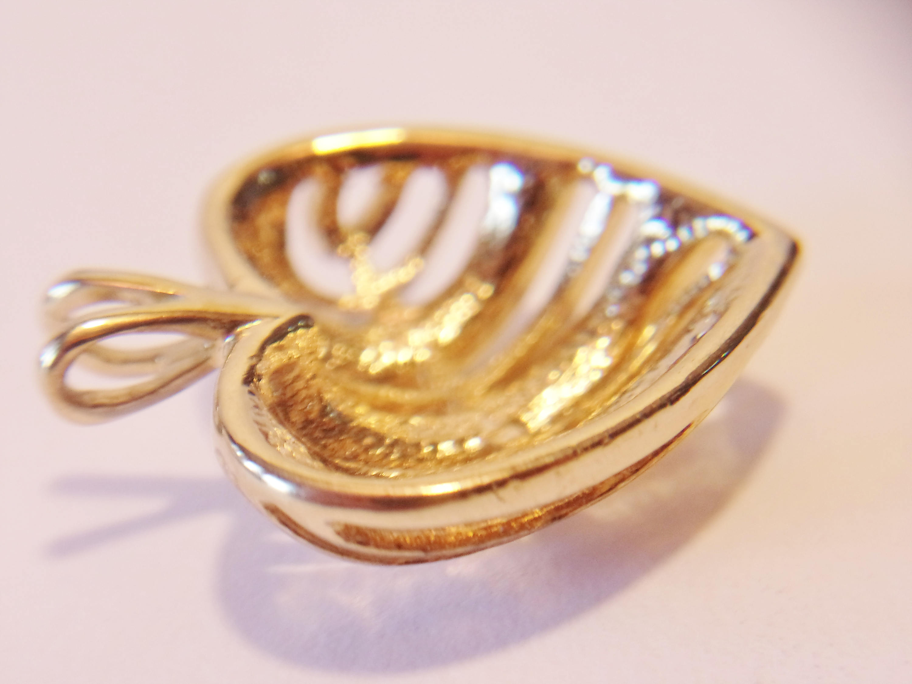 Puffed Heart Rhinestone Pendant Retro Puffy Costume Jewelry | Etsy