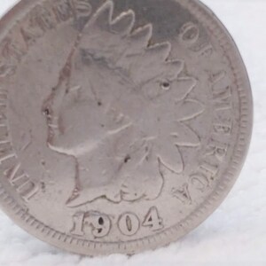 One of Kind Antique Indian Head Cent Cuff Buttons 1902 and 1904 Mint ...