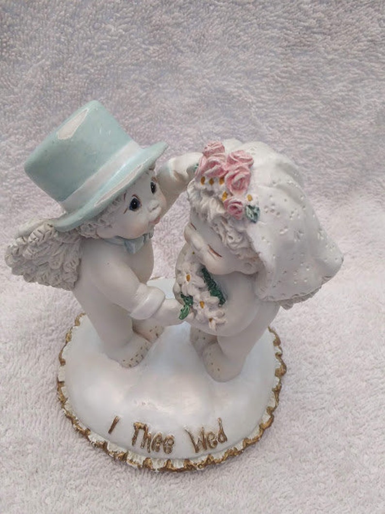 Rare Dreamsicles I Thee Wed Cherub Figurine Cake Topper 2000 - Etsy