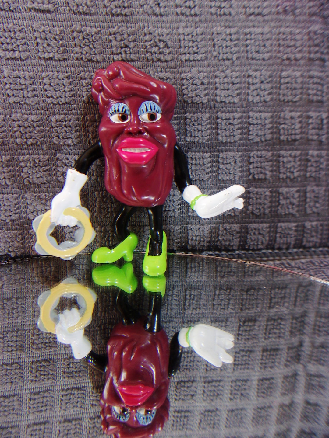 California Raisin Lady Vintage 1988 Applause Toy Figure Retro ...
