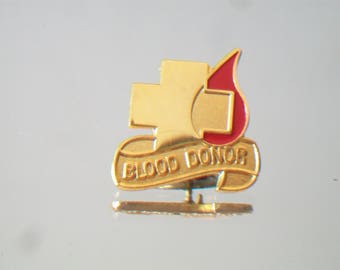 Blood donor pin | Etsy