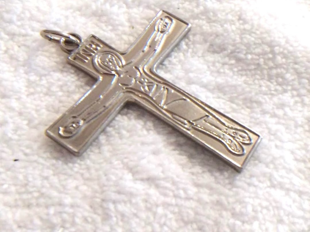 Vintage Catholic Cursillo Christ is Counting on You Silver Tone ...