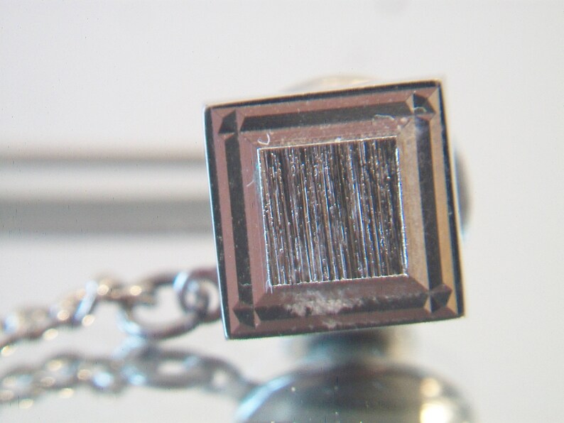 Vintage Swank Tie Bar Pin Silver Tone Men's Fashion - Etsy