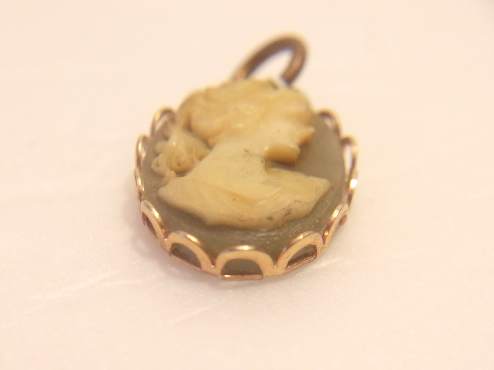 Blue Cameo Pendant Romantic Vintage Jewelry Fashion - Etsy