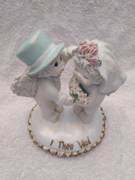 Rare Dreamsicles I Thee Wed Cherub Figurine Cake Topper 2000 | Etsy