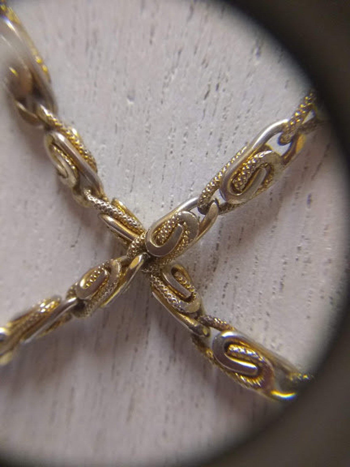 Monet Snail Link Chain Necklace Vintage Jewelry Fashion | Etsy