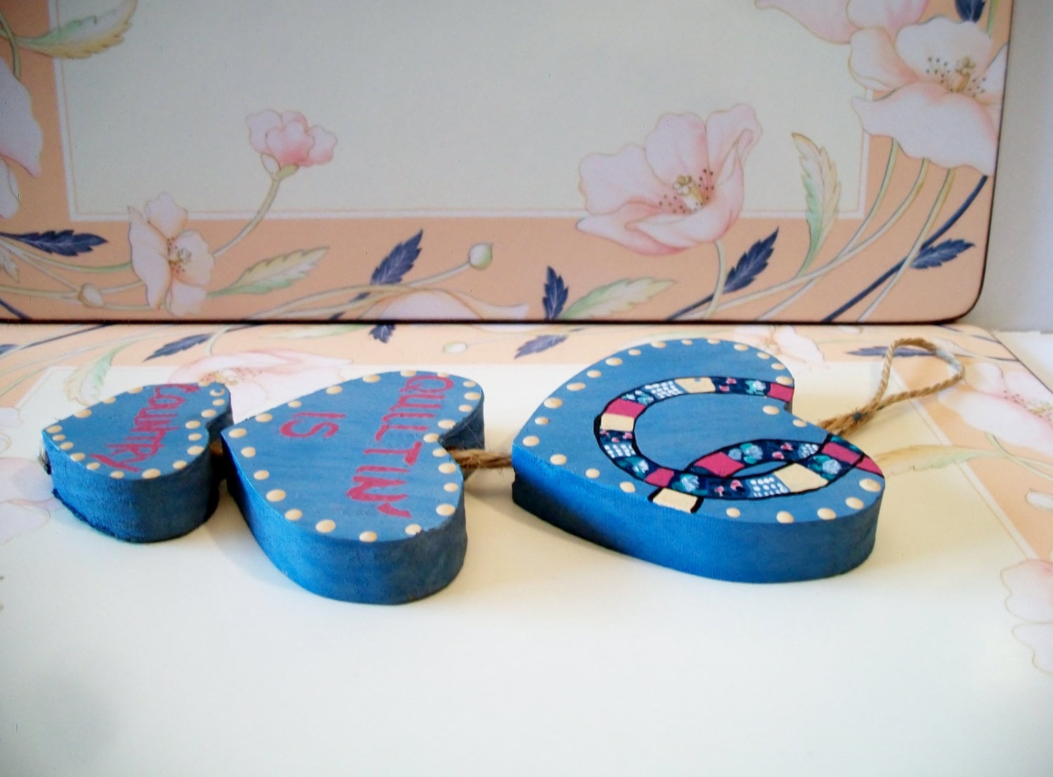 Heart Wall Decor Quilting Is Country Wall Hanging Vintage | Etsy