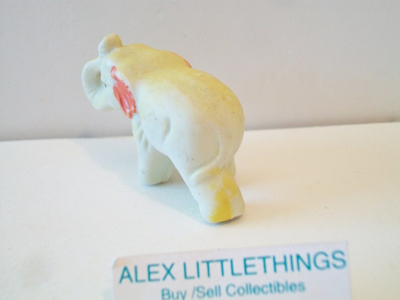 Vintage Yellow Elephant Figurine Retro Japan Collectible Home - Etsy