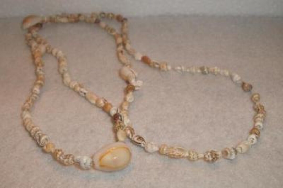 Shell Luau Necklace Surfer Boho Beachy Jewelry Fashion Accessories for ...