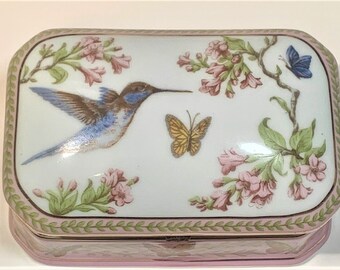 Imperial Porcelain Trinket Box - Etsy