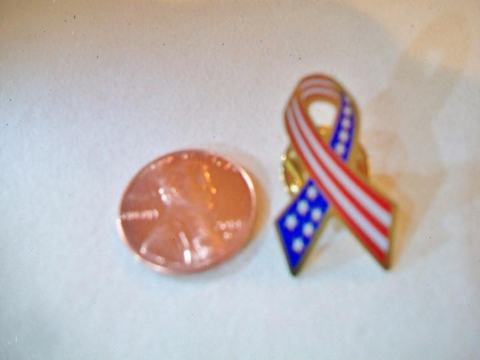 American Flag Ribbon Lapel Pin Patriotic Unisex Awareness - Etsy