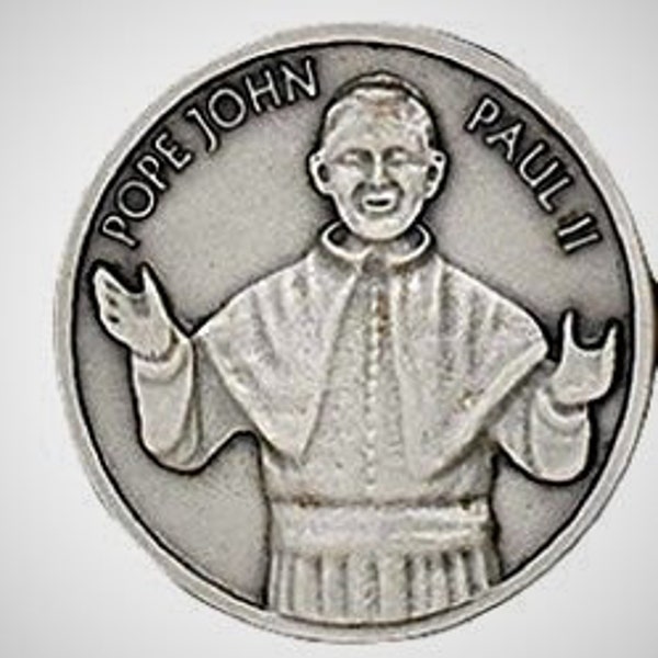 Silver Pope Coin - Etsy