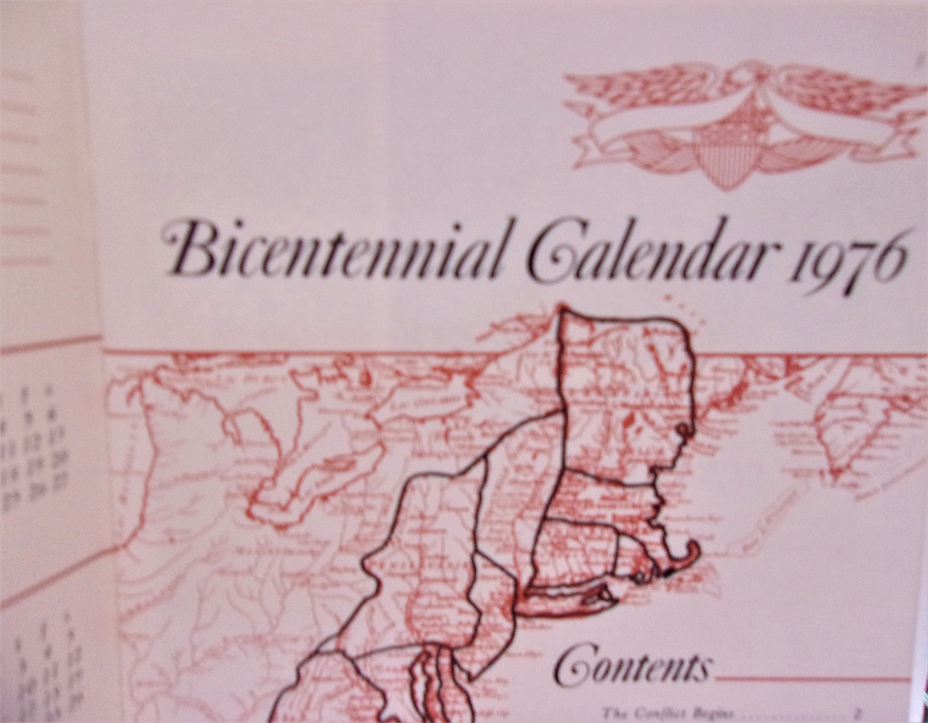 Reynolds Aluminum Supply Bicentennial Calendar 1776 1976 | Etsy