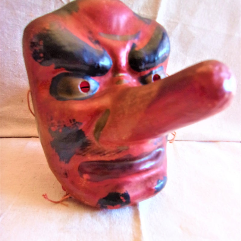 Paper Mache Devil - Etsy