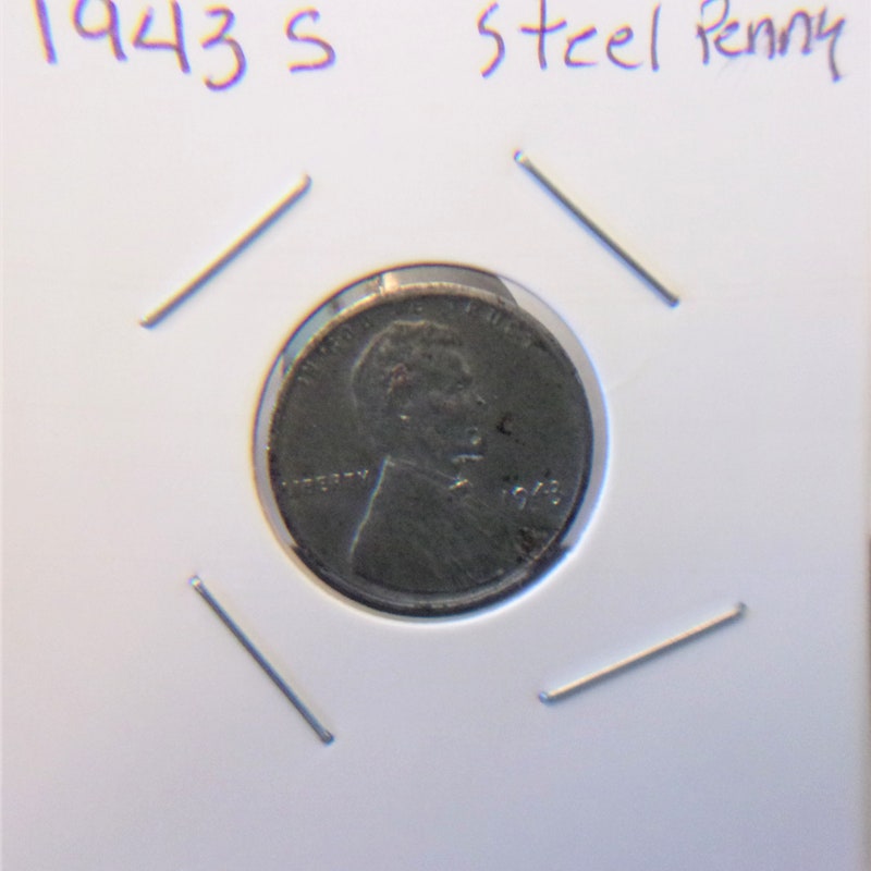 1944 Steel Wheat Penny - Etsy