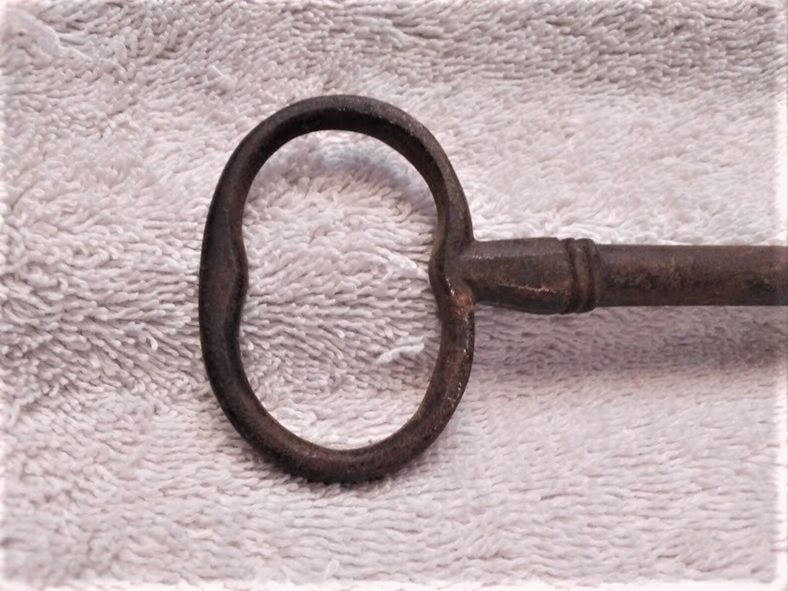 Antique Large Iron Metal Skeleton Key Circa 1800s Rusty - Etsy