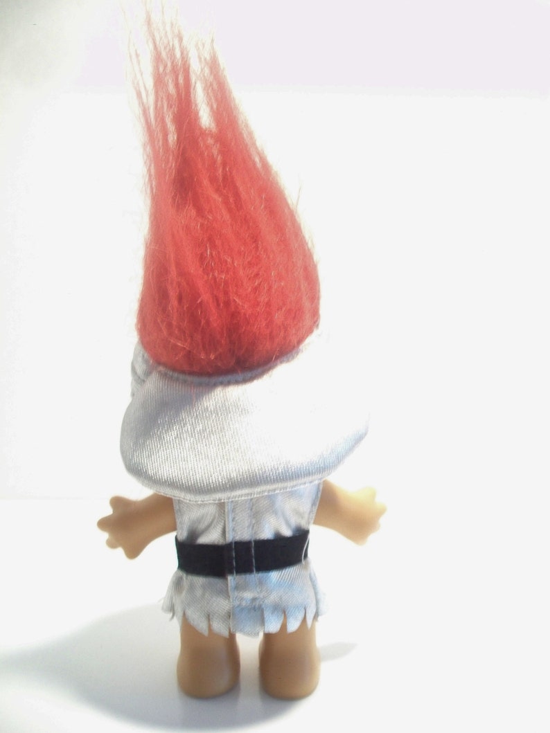 Vintage Russ Troll Doll Red Hair Brown Eyes Retro Gladiator | Etsy
