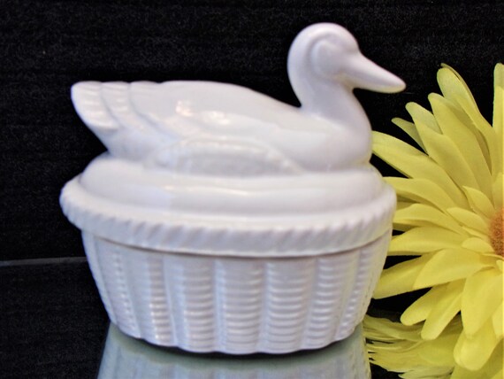 Dining & Serving Duck Covered Dish Vintage Kitchen Retro Country ...