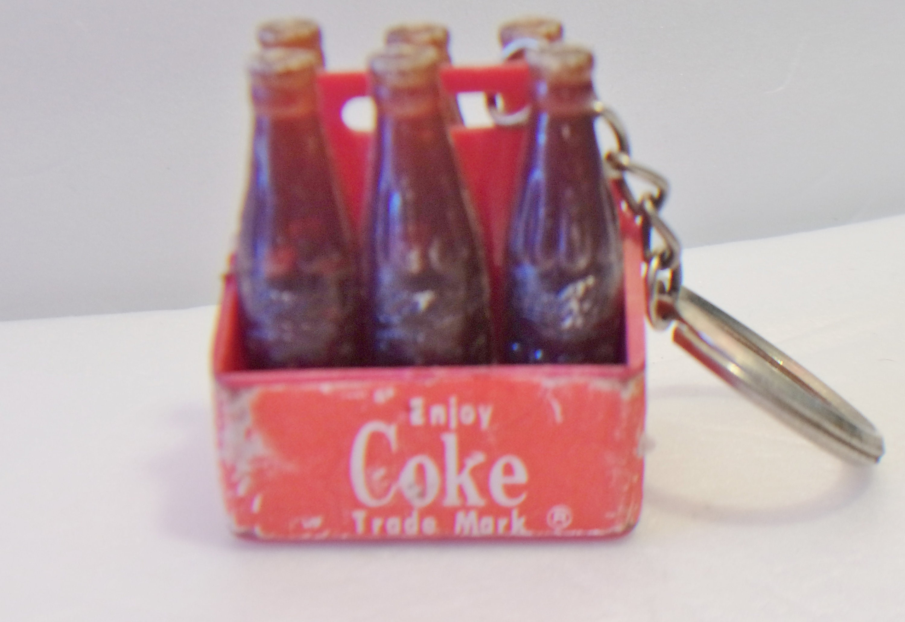 Coca Cola Bottle Key Chain Classic Coke Soda Vintage Unisex | Etsy