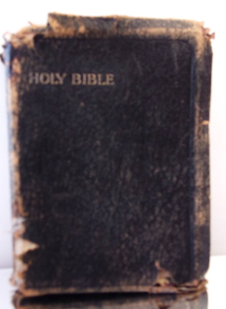SALE Estate Antique Holy Bible 1800's Religious Scripture | Etsy