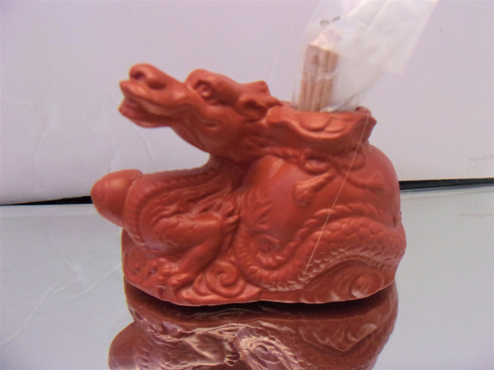 Dragon Toothpick Holder Vintage Asian Kitchen Dining | Etsy