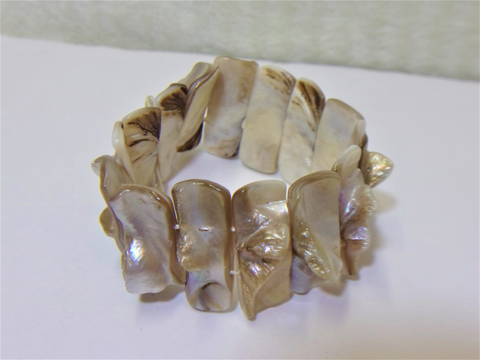 Shell Stretch Bracelet Beachy Boho Vacation Jewelry Fashion | Etsy