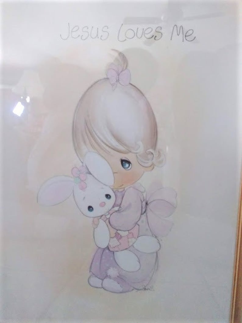 970's Limited Edition Prints Precious Moments Sam Butcher - Etsy