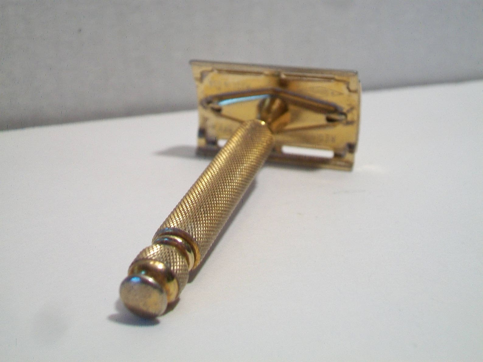 Vintage Gillette Gold Metal Razor Retro Men's Shaving - Etsy