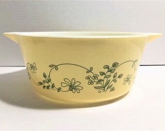 Dining & Serving Home & Living VINTAGE Pyrex 1 Qt 473 yellow Cinderella ...