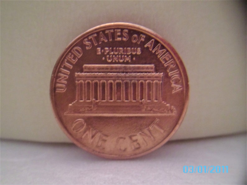 1992 1 Cent Coin With Errors Off Center Missing Half Of Rim | Etsy