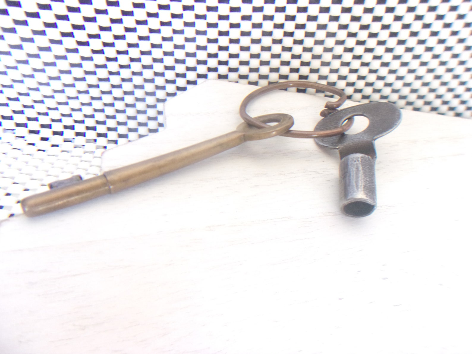 Vintage Skeleton Key Old Hardware Fireplace Key Valve Rustic | Etsy