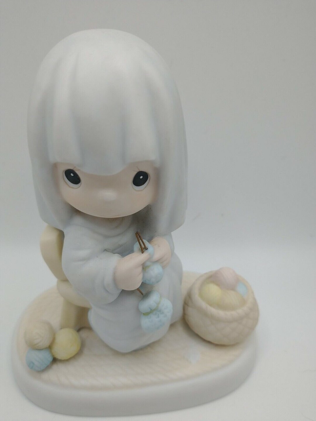 Vintage 1985 Precious Moments jesus is Coming Soon Dove Mark Mary ...