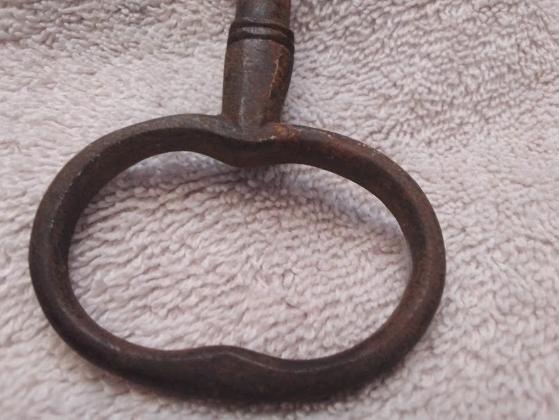 Antique Large Iron Metal Skeleton Key Circa 1800s Rusty - Etsy