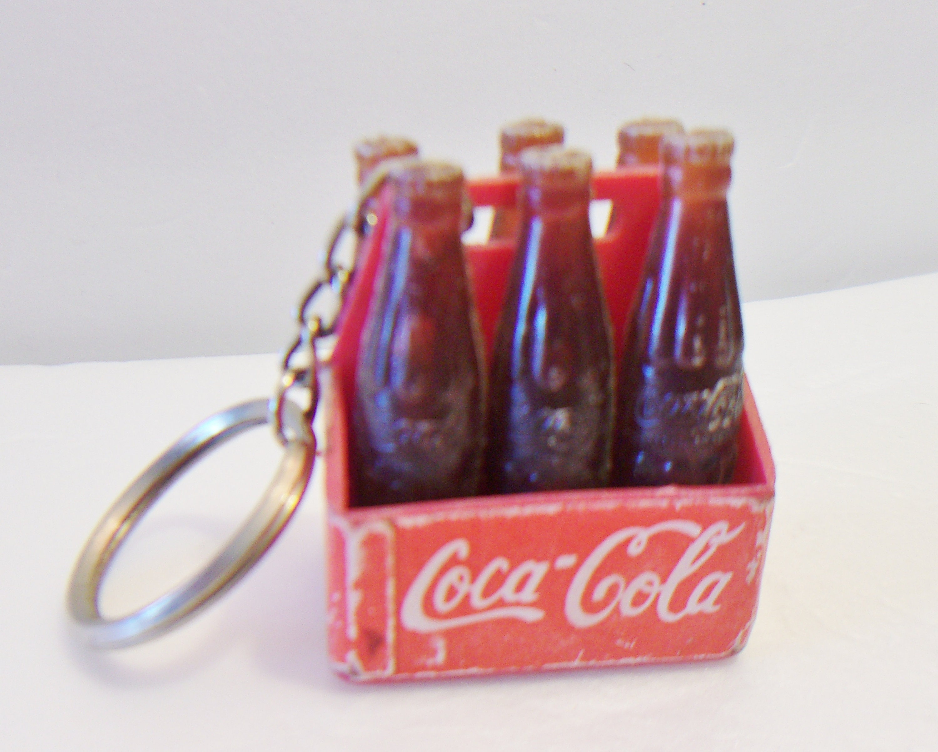 Coca Cola Bottle Key Chain Classic Coke Soda Vintage Unisex | Etsy