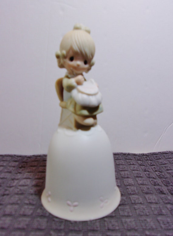 Precious Moments Bell Mother Sew Dear 1981 E-7181 Enesco - Etsy