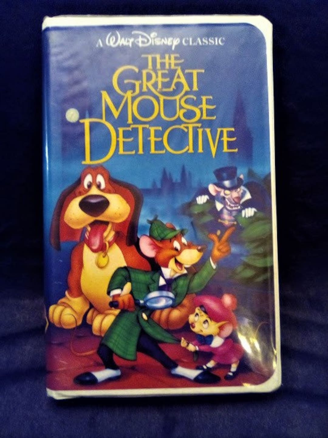 Vintage 1986 Walt Disney the Great Mouse Detective VHS Black Diamond ...