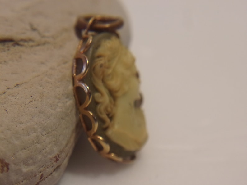 Blue Cameo Pendant Romantic Vintage Jewelry Fashion - Etsy